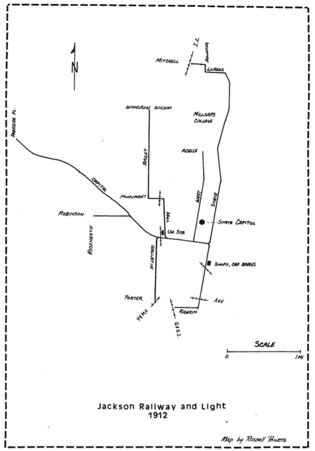 Travelling by Trolley in Mississippi: Jackson – Preservation in Mississippi