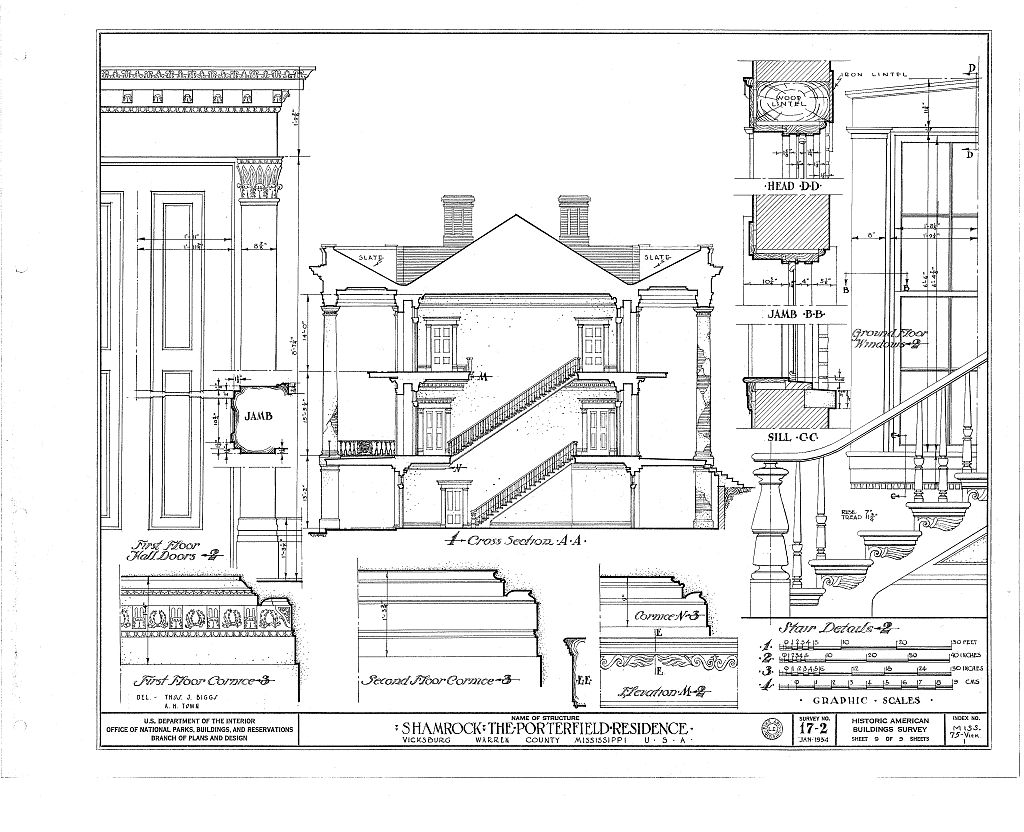 Deupree’s Historic Homes: Porterfield, Vicksburg – Preservation in ...