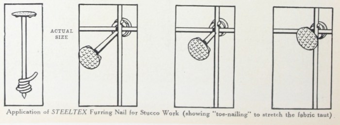 Metal wire lath. All hail Sir Fabric – Preservation in Mississippi