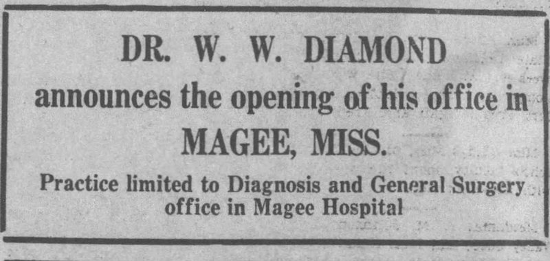 Magee General Hospital: The Early Years – Preservation in Mississippi