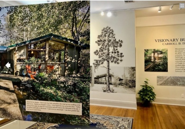 Exhibit on builder Carroll Ishee on display – Preservation in Mississippi